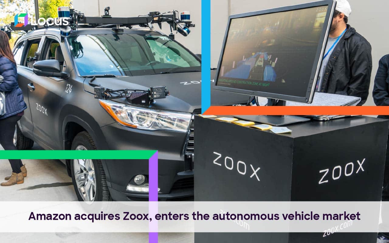 Amazon acquires Zoox - Entering into Autonomous Vehicle Market
